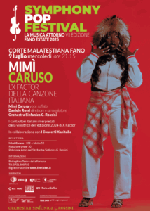 Mimì Caruso al Symphony Pop Festival - Consorzio Marche Spettacolo